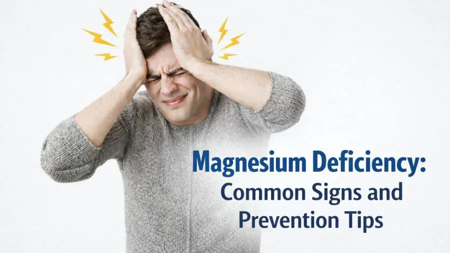 Magnesium Deficiency: Common Signs and Prevention Tips – Bionutrica