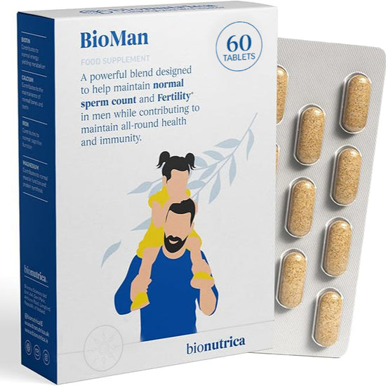 BioMan for Male Fertility, Energy & Testosterone Boost – #1 Men’s ...