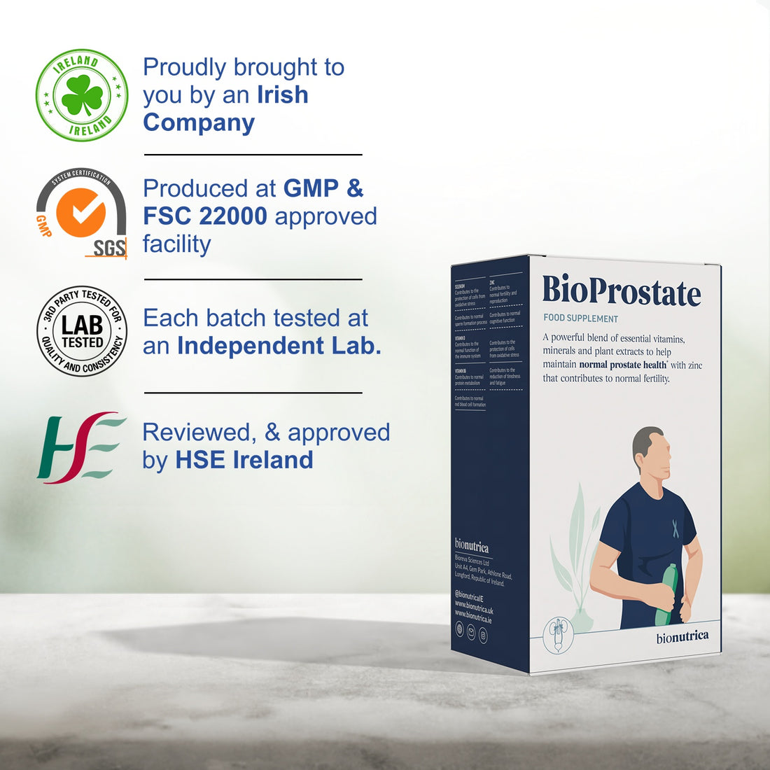 BioProstate: Essential Blend for Prostate Health & Fertility – Bionutrica