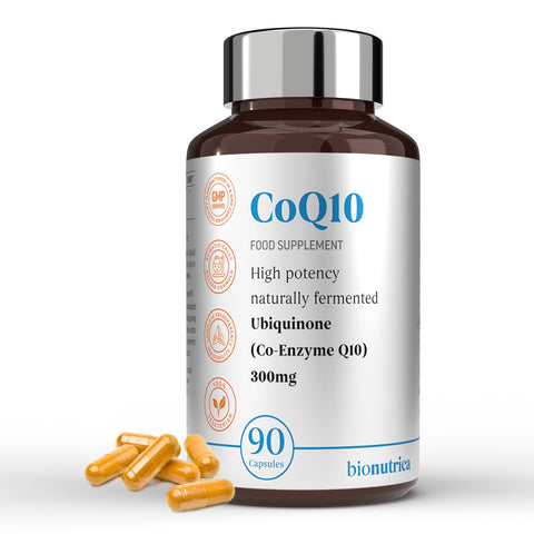 High Potency CoQ10 (Co-Enzyme Q10) 300mg Supplement | Bionutrica